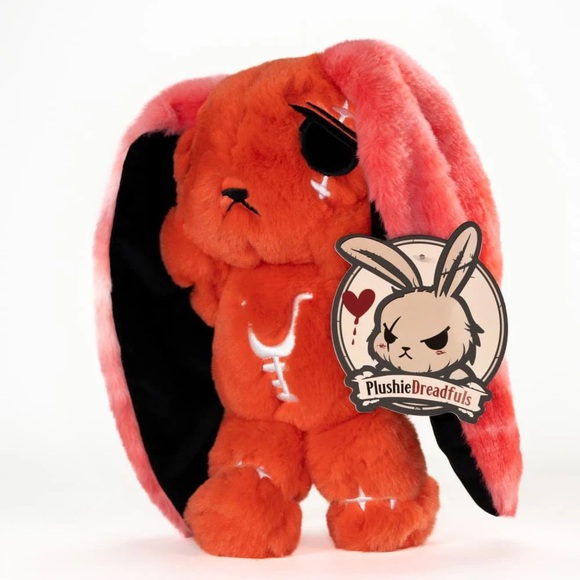 Mysterious | Toys | Plushie Dreadfuls Anxiety Rabbit Plush Stuffed ...